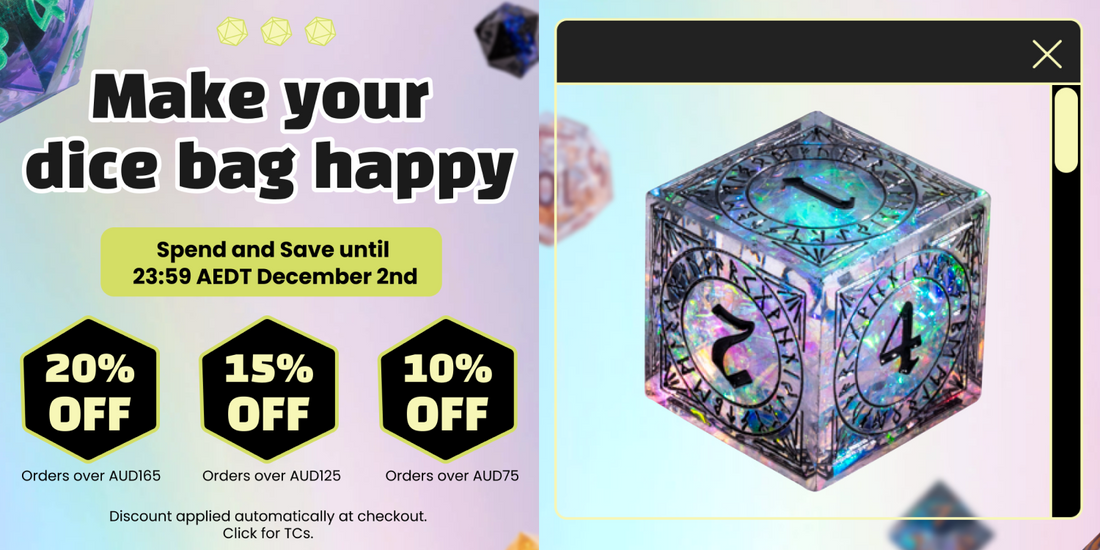 Roll With Advantage - Buy Dice for Dungeons and Dragons, RPG Dice Sets