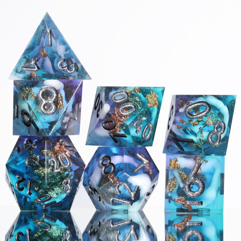 Ice Age Sharp Edge Dnd Dice Set
